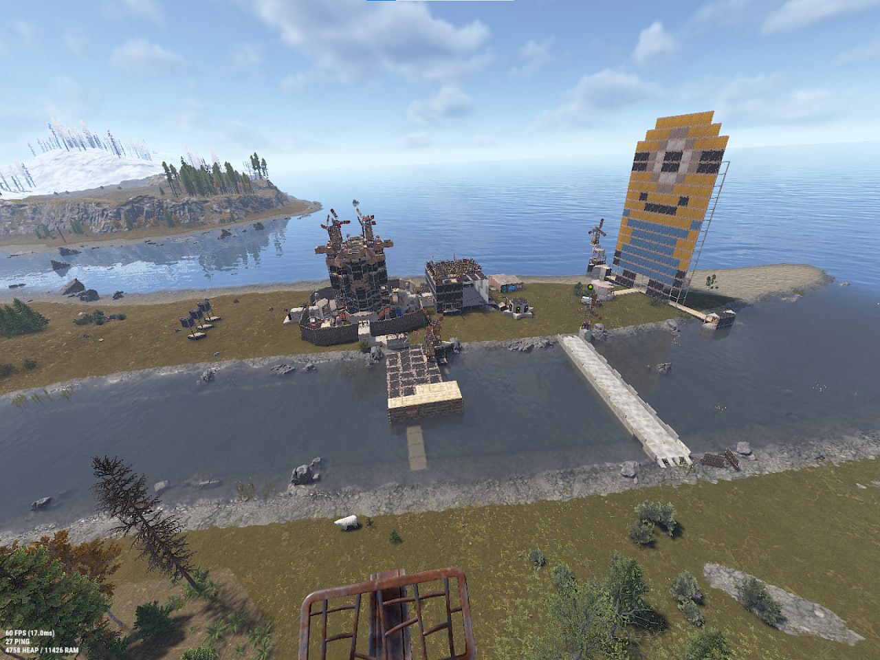 base of best apache pilot - Постройка на сервере X2 | Rust