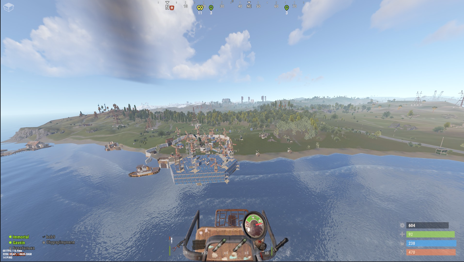 будка дена - Постройка на сервере X2 | Rust